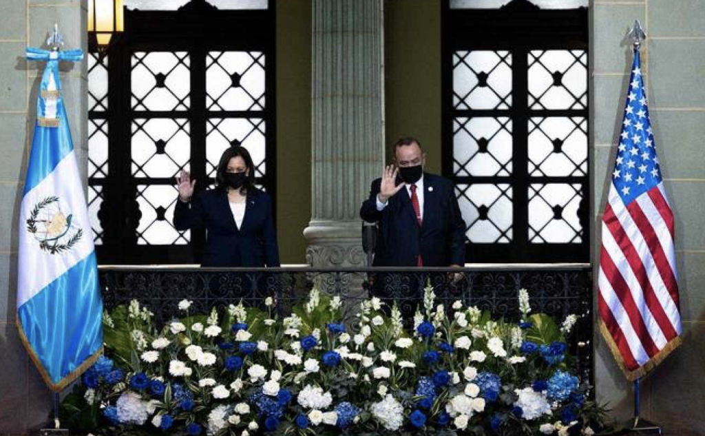 Kamala Harris y Alejandro Giammattei hablaron de diversos temas - Canal ...