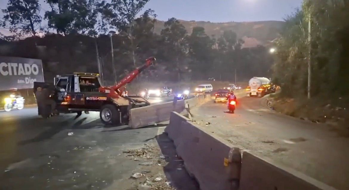 Incidentes en Ruta al Pacífico